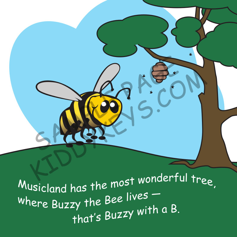 Buzzy The Bee Storybook