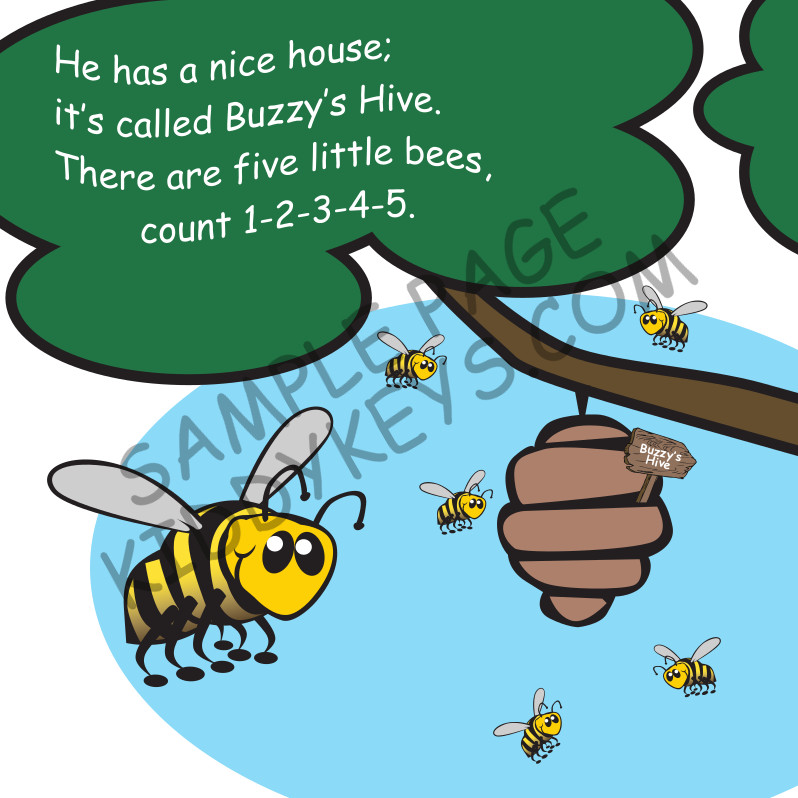 Buzzy The Bee Storybook